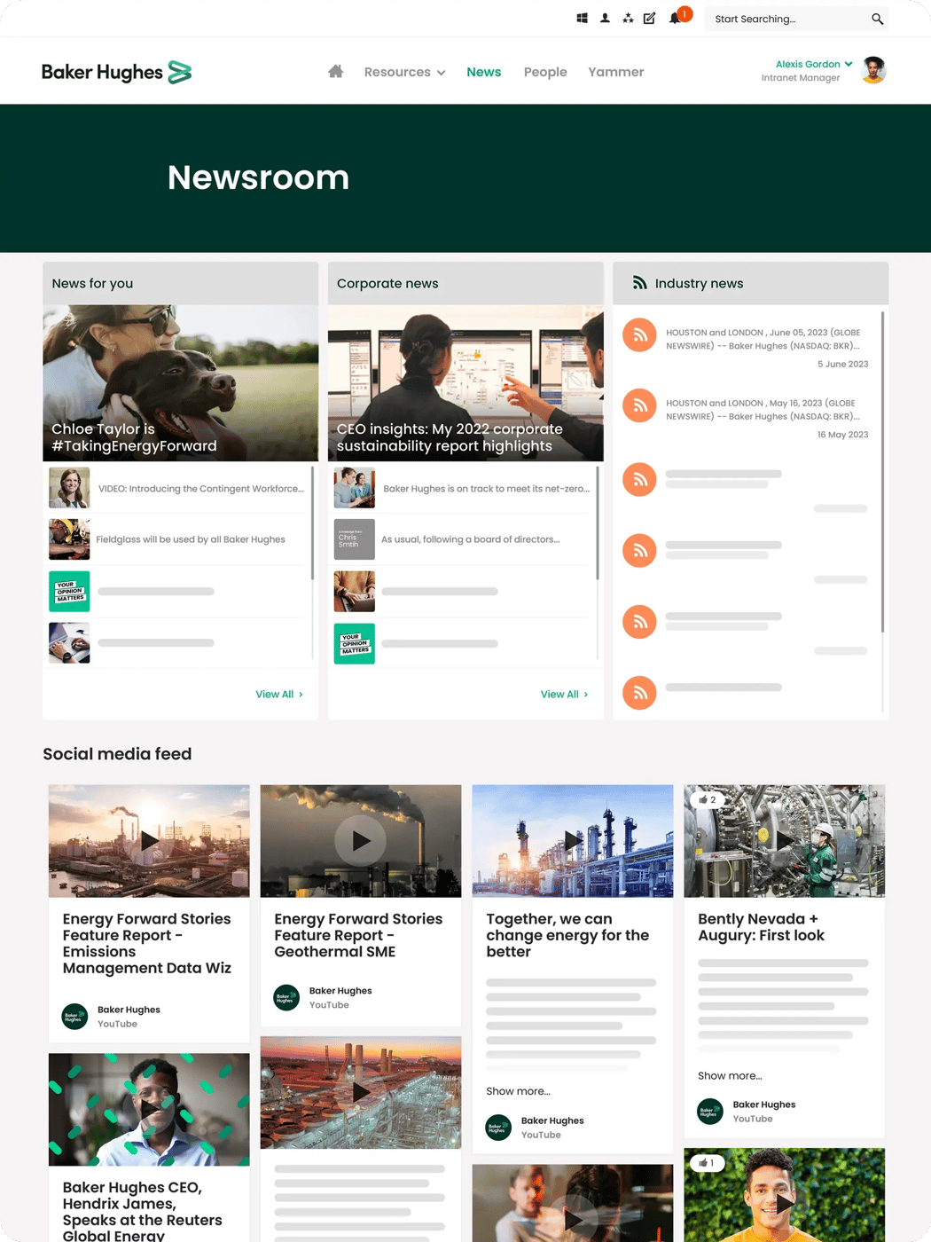 Case study: Baker Hughes | Uniting a global enterprise | Unily